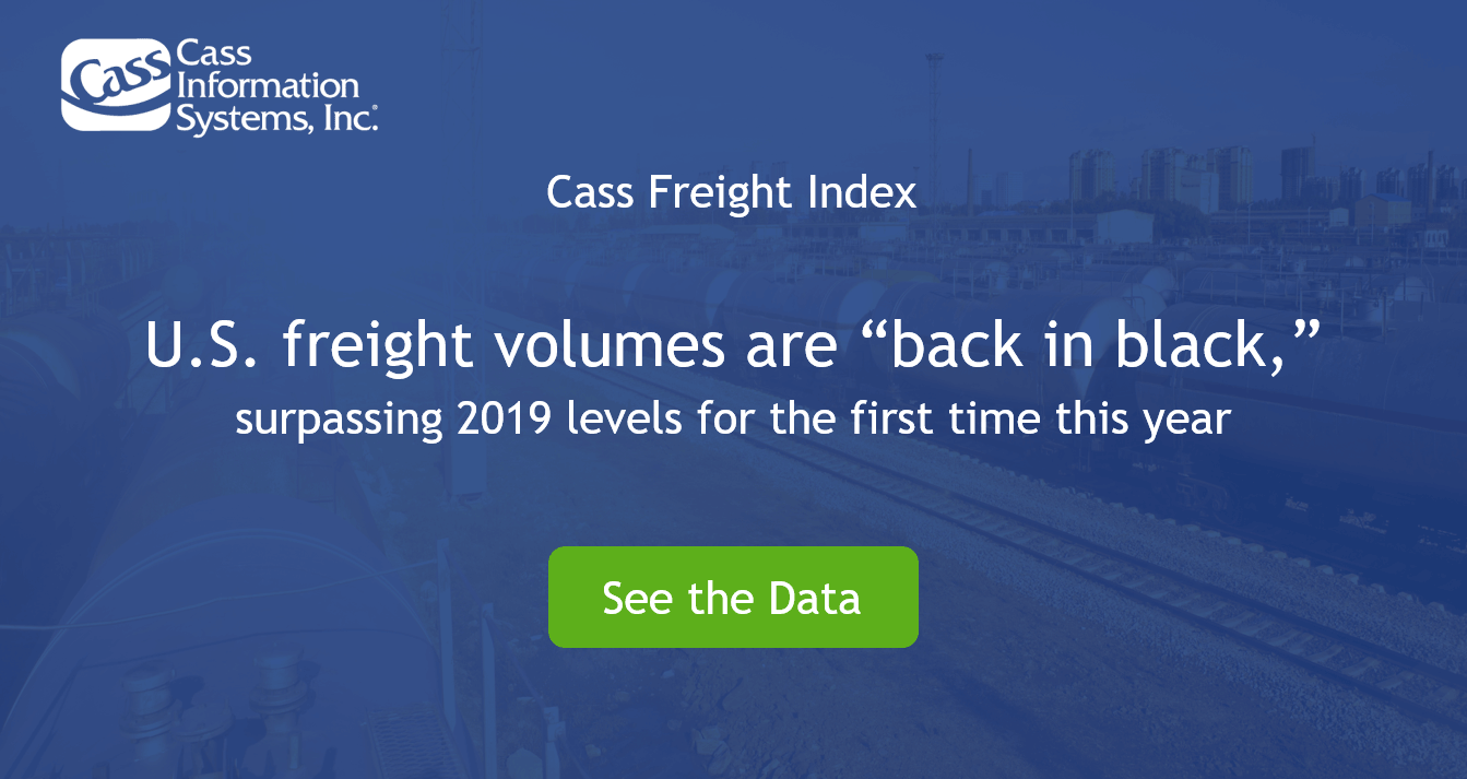 Cass Transportation Index Report | October 2020 | Cass Information Systems